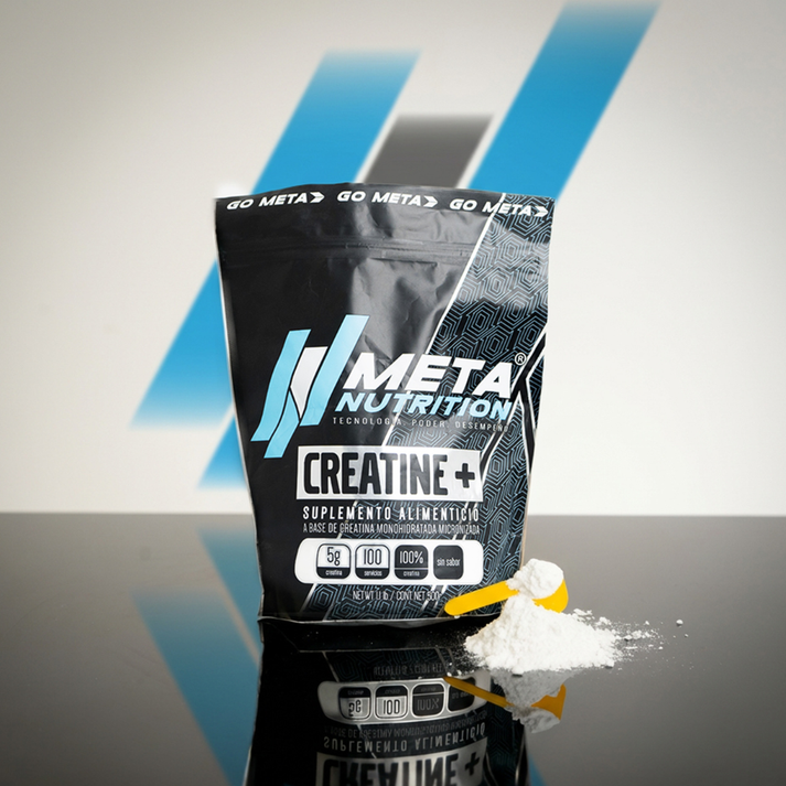 Meta Nutrition, Creatina Monohidratada Micronizada de alta pureza, 500g